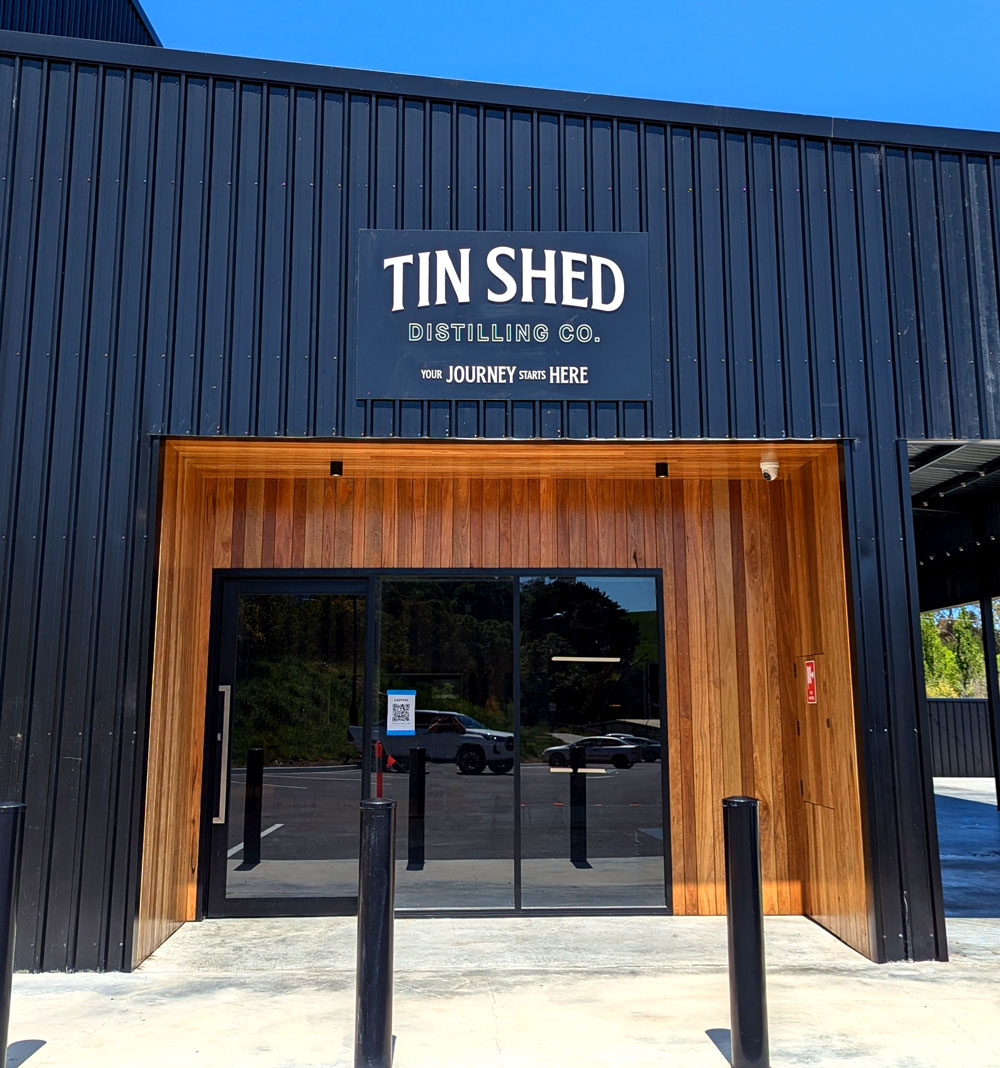 Visit the Distillery – Tin Shed Distilling Co.