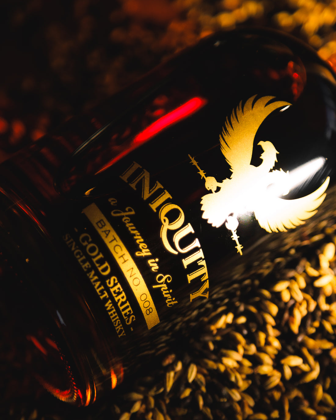Iniquity Whisky Gold Batch No. 008 – Tin Shed Distilling Co.