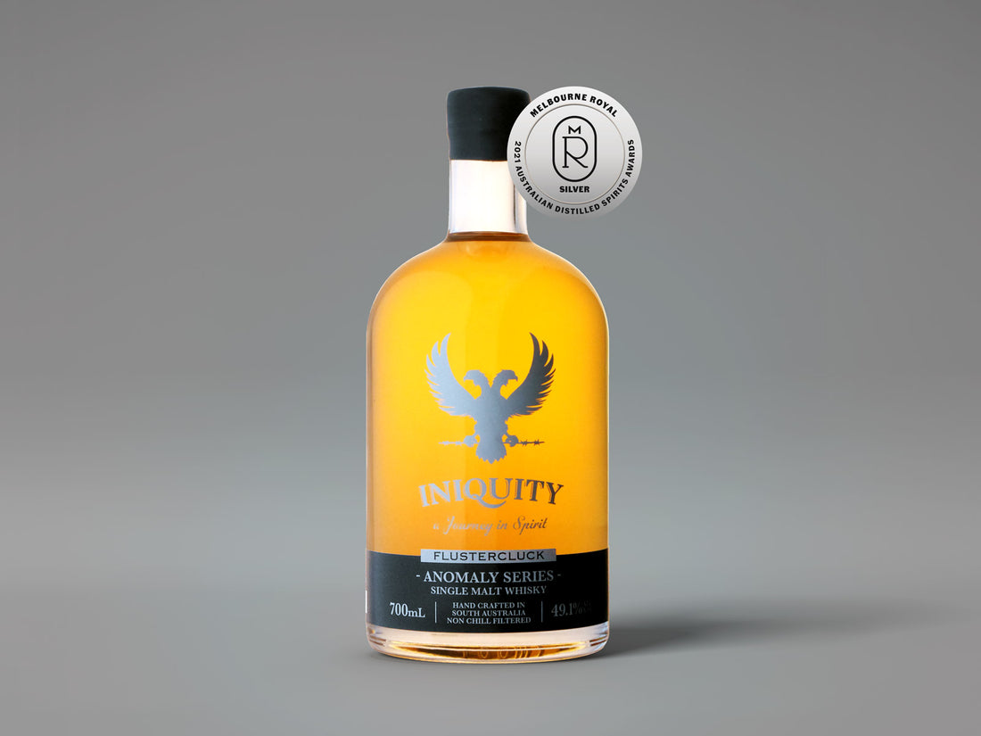 Iniquity Whisky Anomaly Series — Flustercluck – Tin Shed Distilling Co.