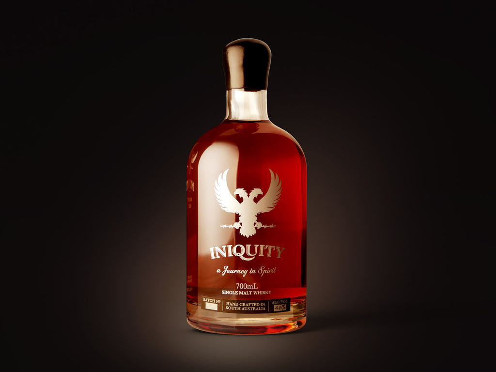 Iniquity Whisky Silver Batch No. 010 – Tin Shed Distilling Co.