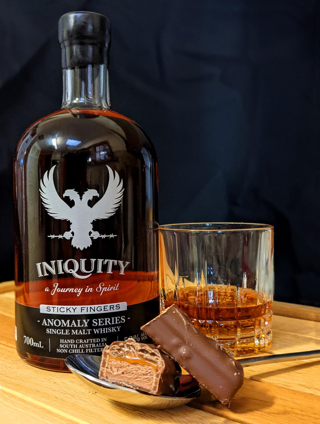 Iniquity Whisky Anomaly Series — Sticky Fingers – Tin Shed Distilling Co.